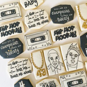 Hip Hop Hooray Birthday Cookies: Custom Sugar Cookies - Etsy