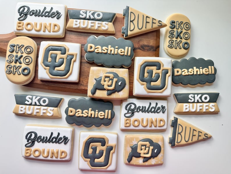 College Bound Custom Sugar Cookies - Etsy