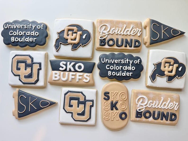 College Bound Custom Sugar Cookies - Etsy