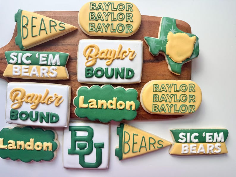 College Bound Custom Sugar Cookies - Etsy