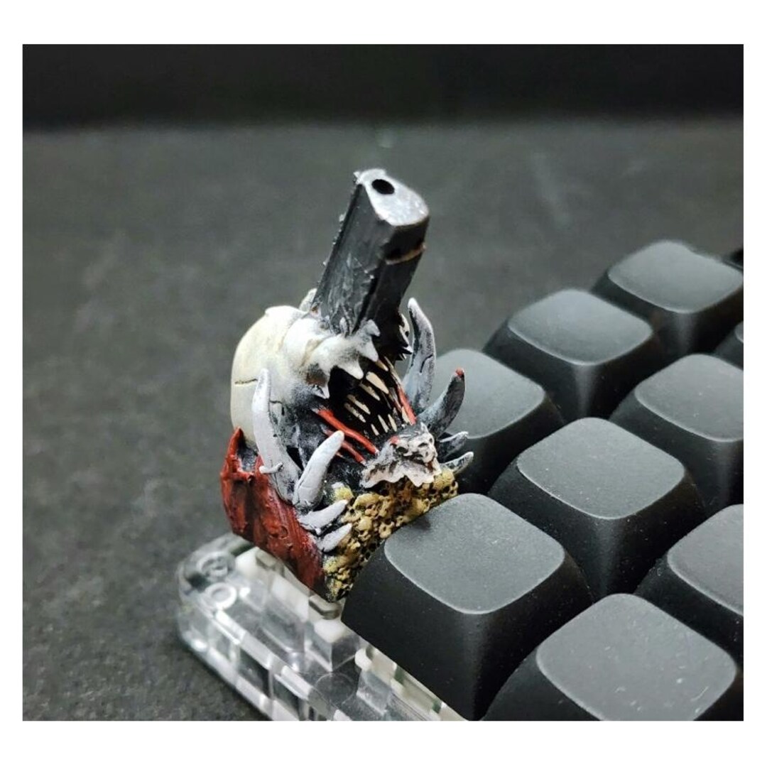 Chainsaw Man Keycap, Devil Gun Resin Keycap, Esc Keycap, Custom Keycap ...
