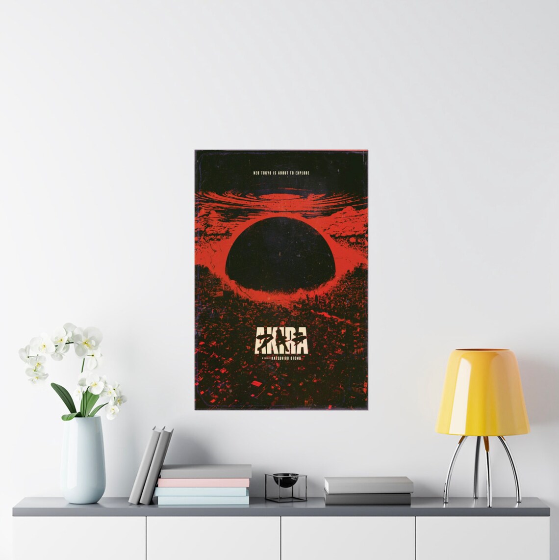 AKIRA - 1988 Movie Poster (fan-made) - Etsy