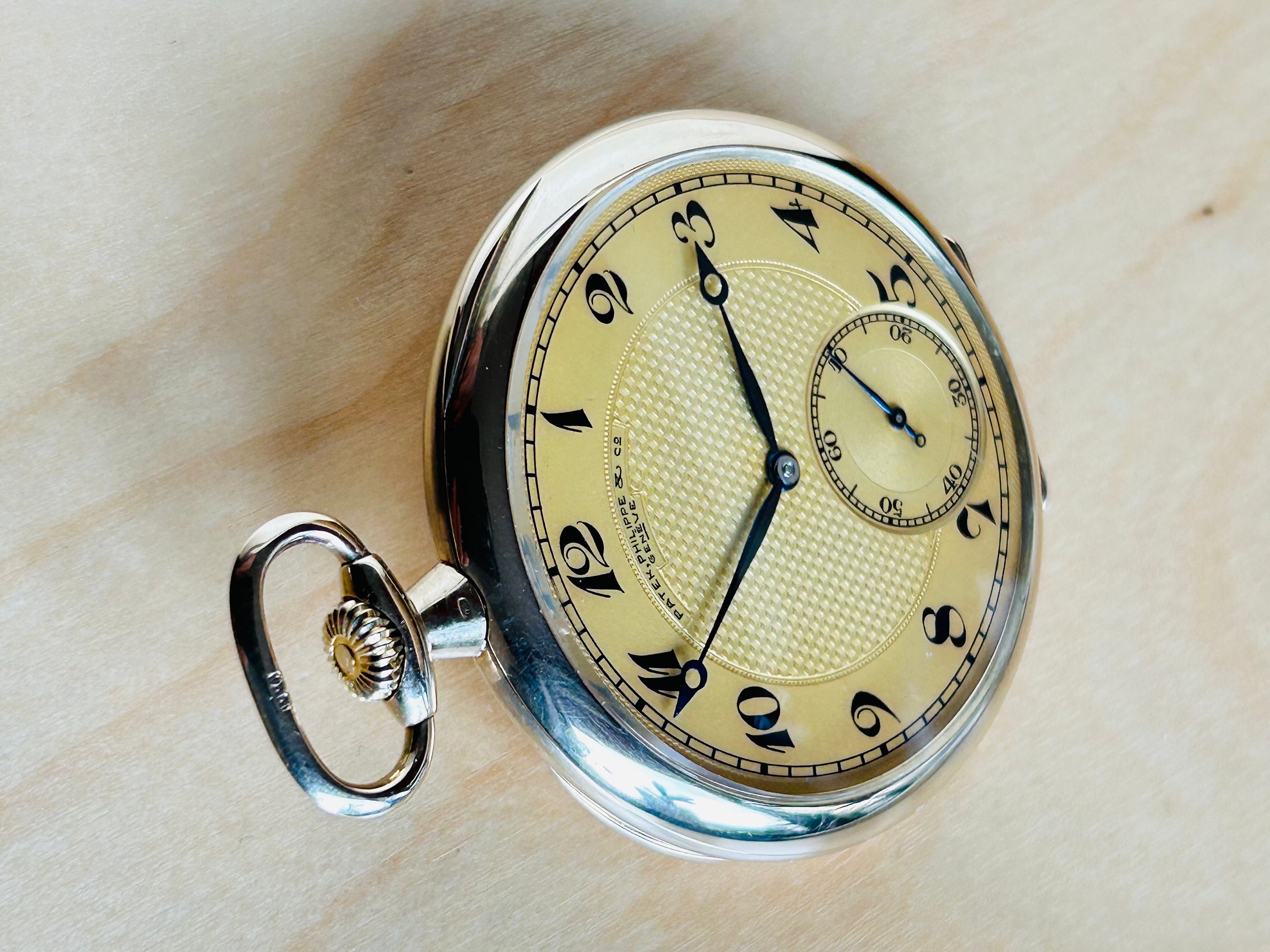 2A245 Antique Patek Phillipe 18k Solid Gold Pocket Watch - Etsy
