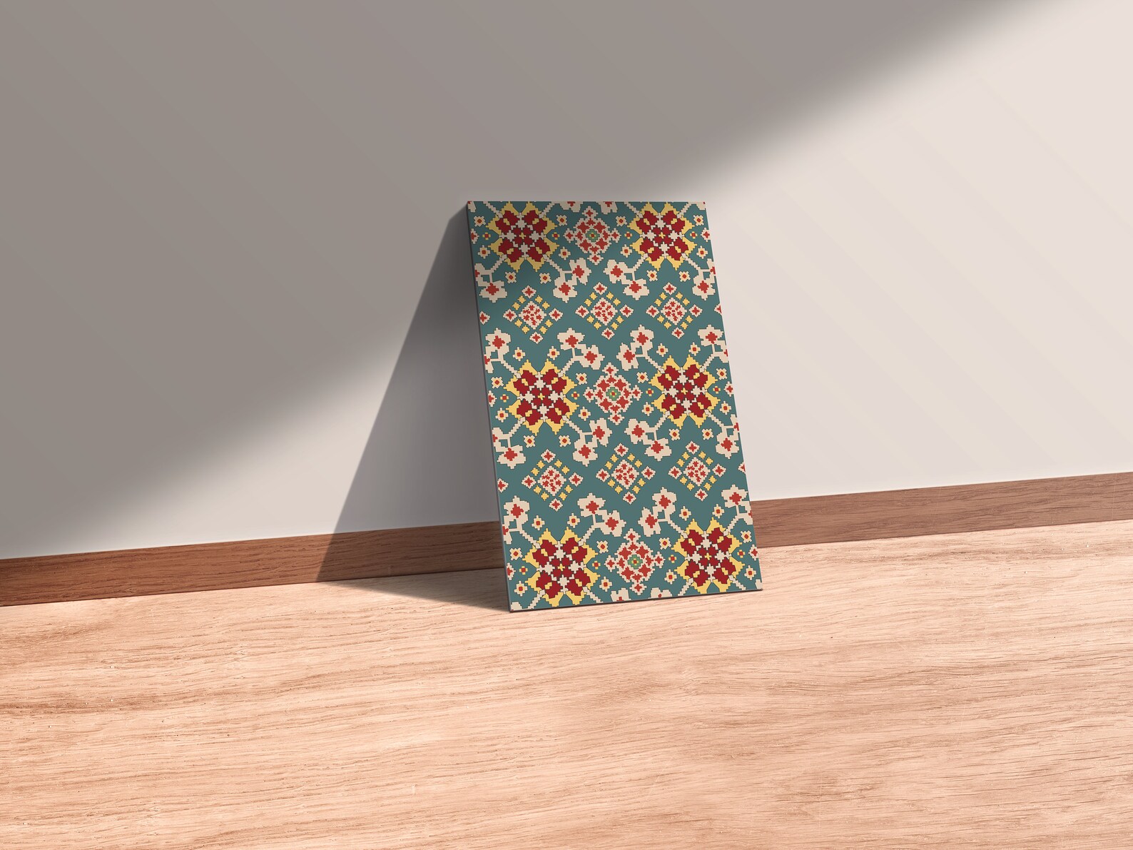 TRADITIONAL INDIAN Textile Pattern Art Prints, Patola Pattern Art From ...