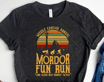 Mordor Fun Run Tank - Etsy
