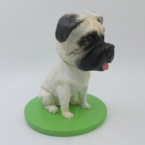 Custom Dog Bobblehead Pug Bobblehead Pet Bobblehead Birthday Gift ...
