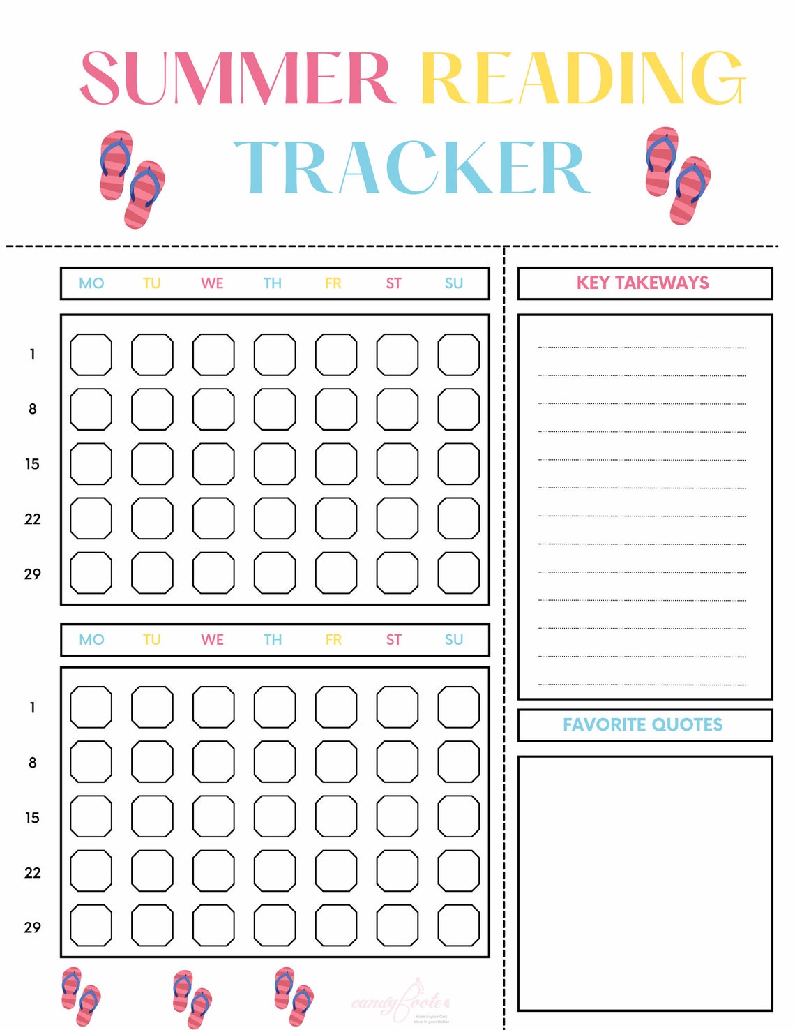 Summer Reading Printables Reading Log Reading Chart Reading Tracker - Etsy