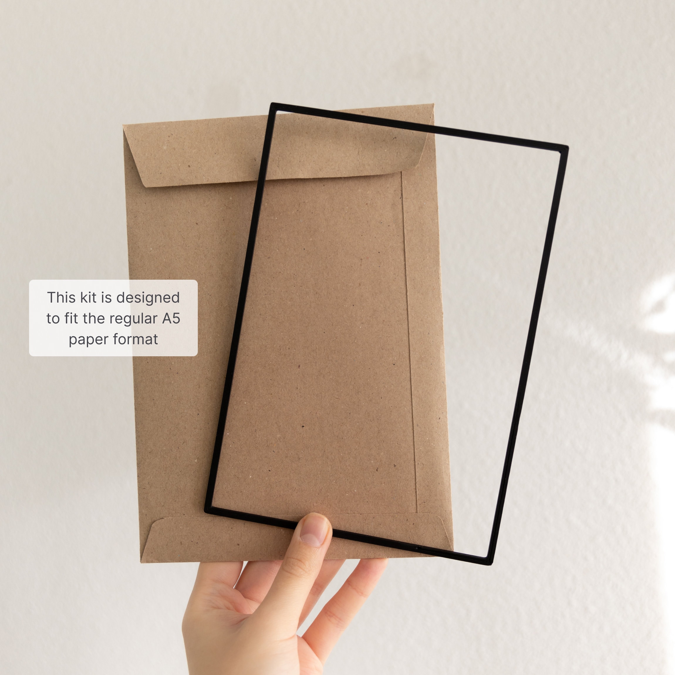 A5 Diorama Frame Kit Shadowbox and Spacers for a DIY A5-sized Paper ...