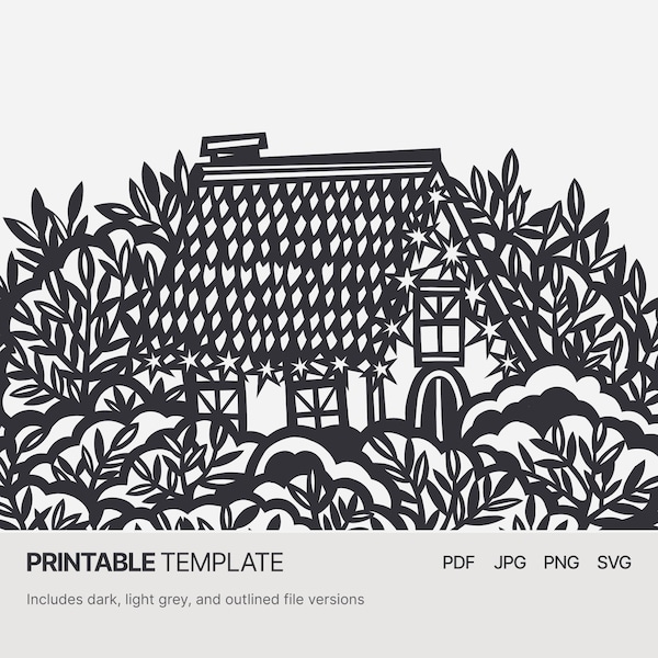 Papercut Templates - Etsy