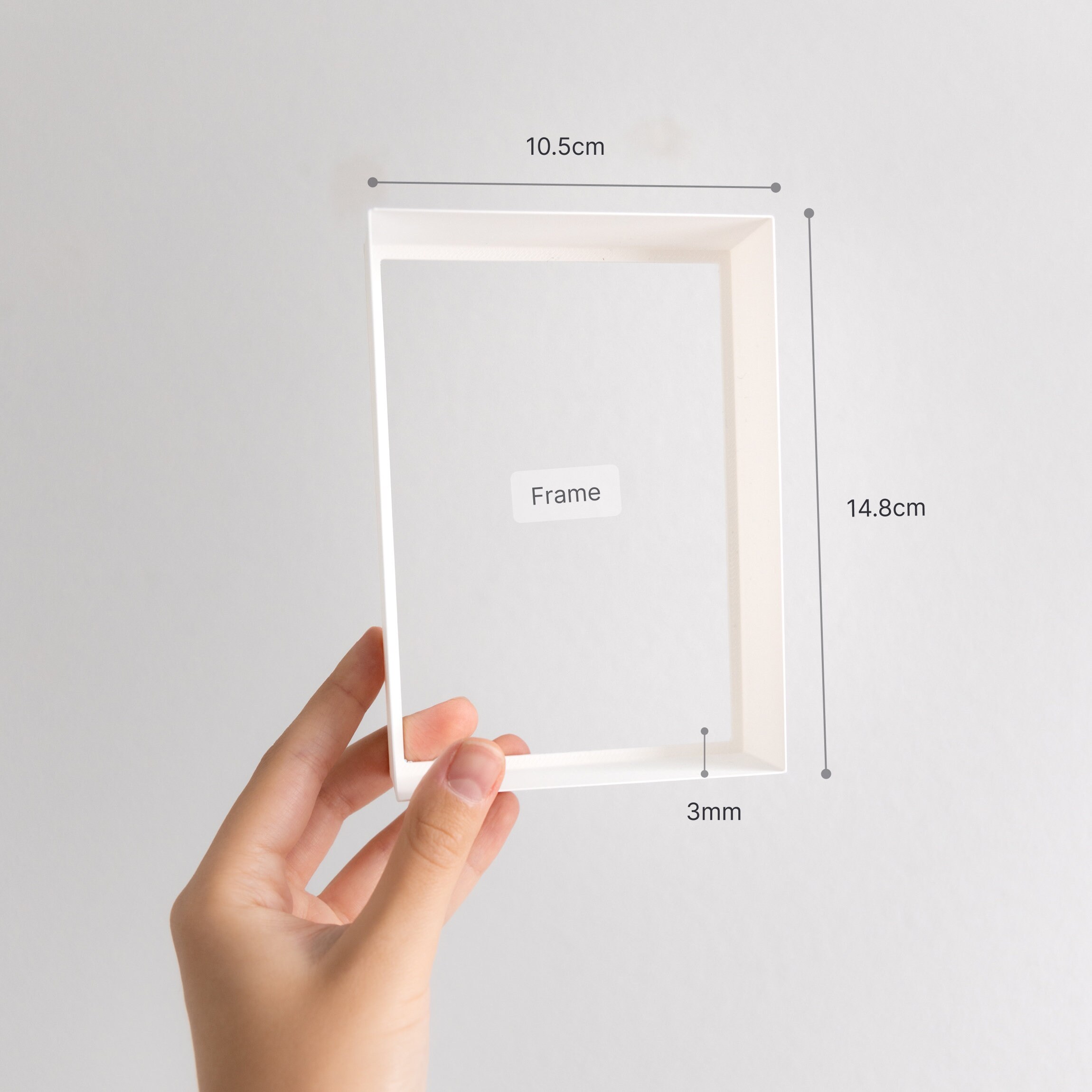 A6 Diorama Frame Kit Shadowbox and Spacers for a DIY A6-sized postcard ...