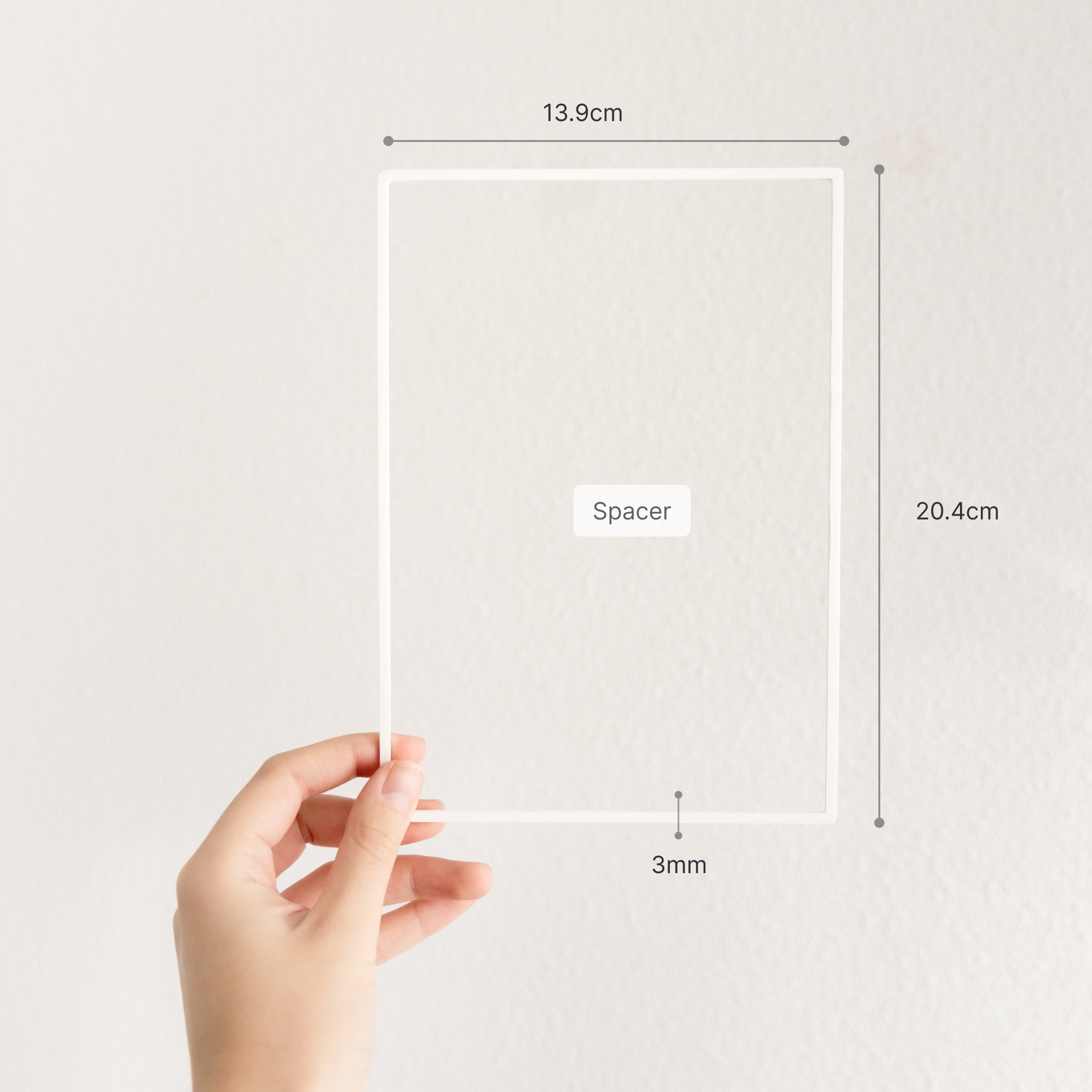 A5 Diorama Frame Kit Shadowbox and Spacers for a DIY A5-sized Paper ...
