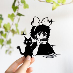 Kiki PDF SVG JPG Papercut Template - Etsy