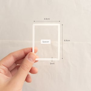 Shadowbox Frame Set - Matchbox Size - Frame and Spacers for a DIY ...