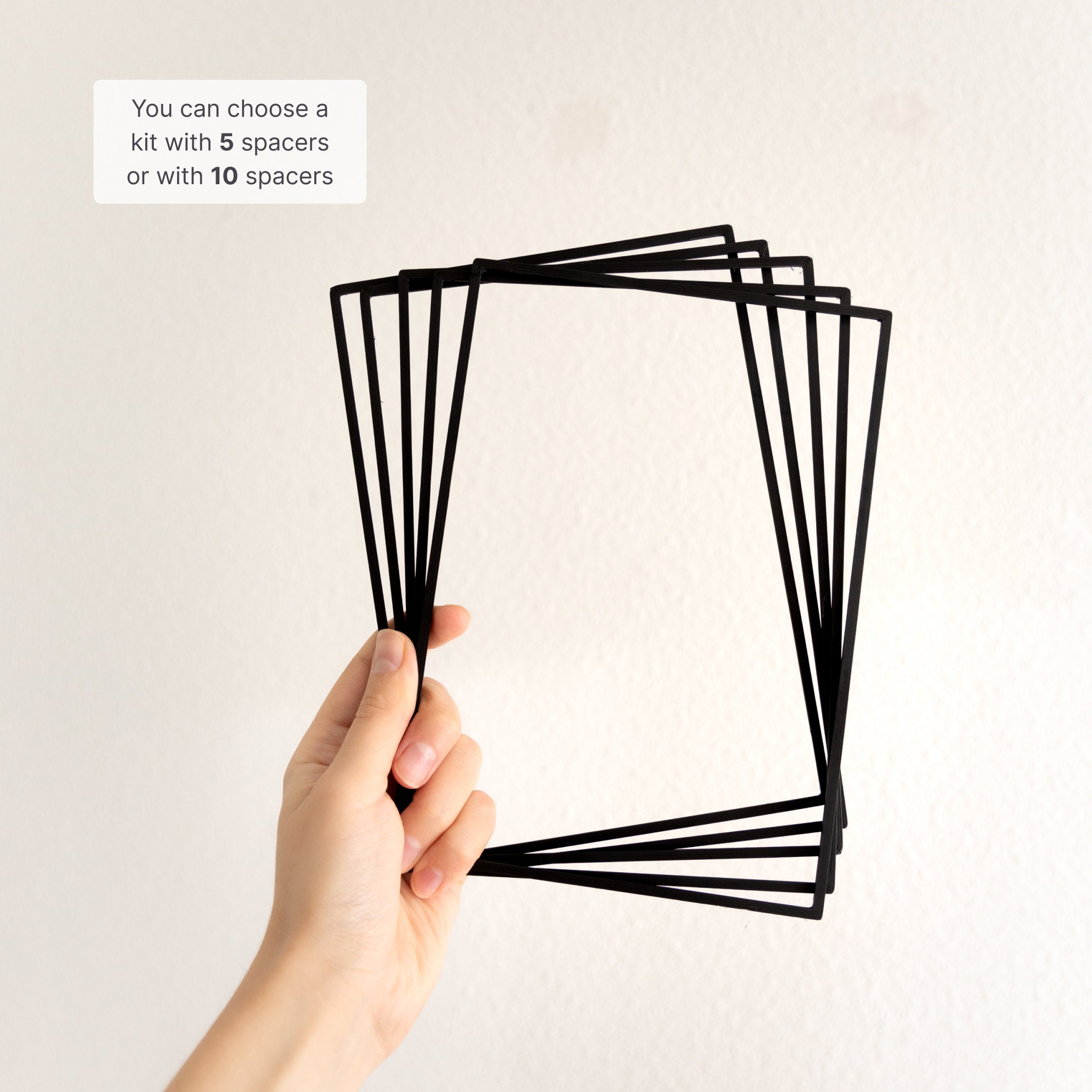 A5 Diorama Frame Kit Shadowbox and Spacers for a DIY A5-sized Paper ...