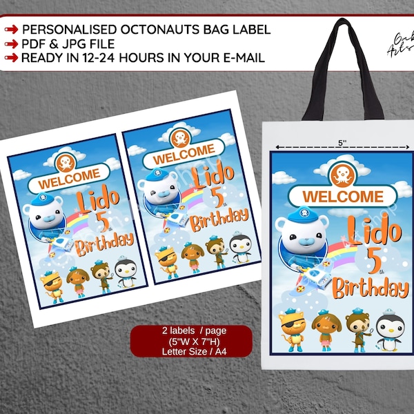 Octonauts Birthday - Etsy