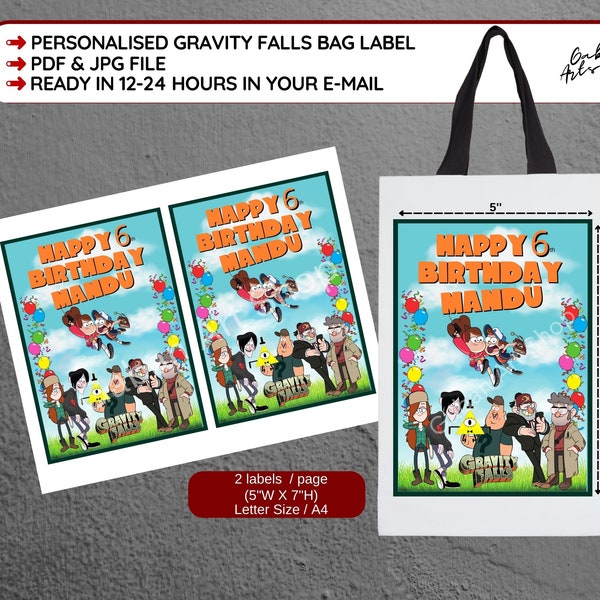 Gravity Falls Birthday - Etsy