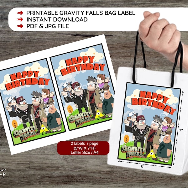Gravity Falls Poster - Etsy