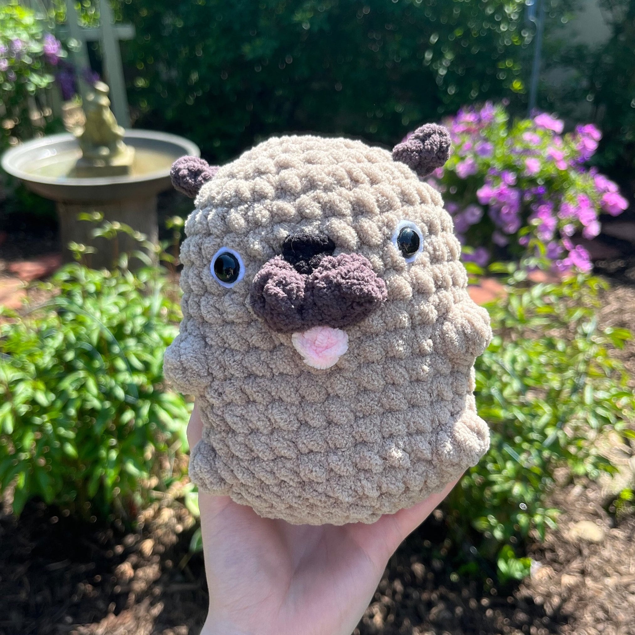 Chunky Pug Plushie Crochet Pattern | PDF Download - Etsy