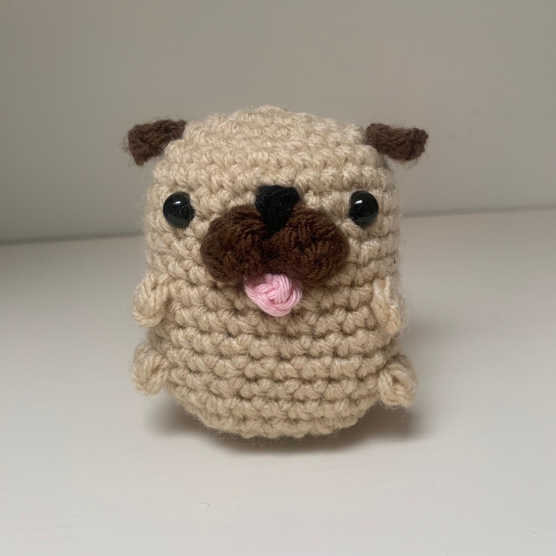 Chunky Pug Plushie Crochet Pattern | PDF Download - Etsy