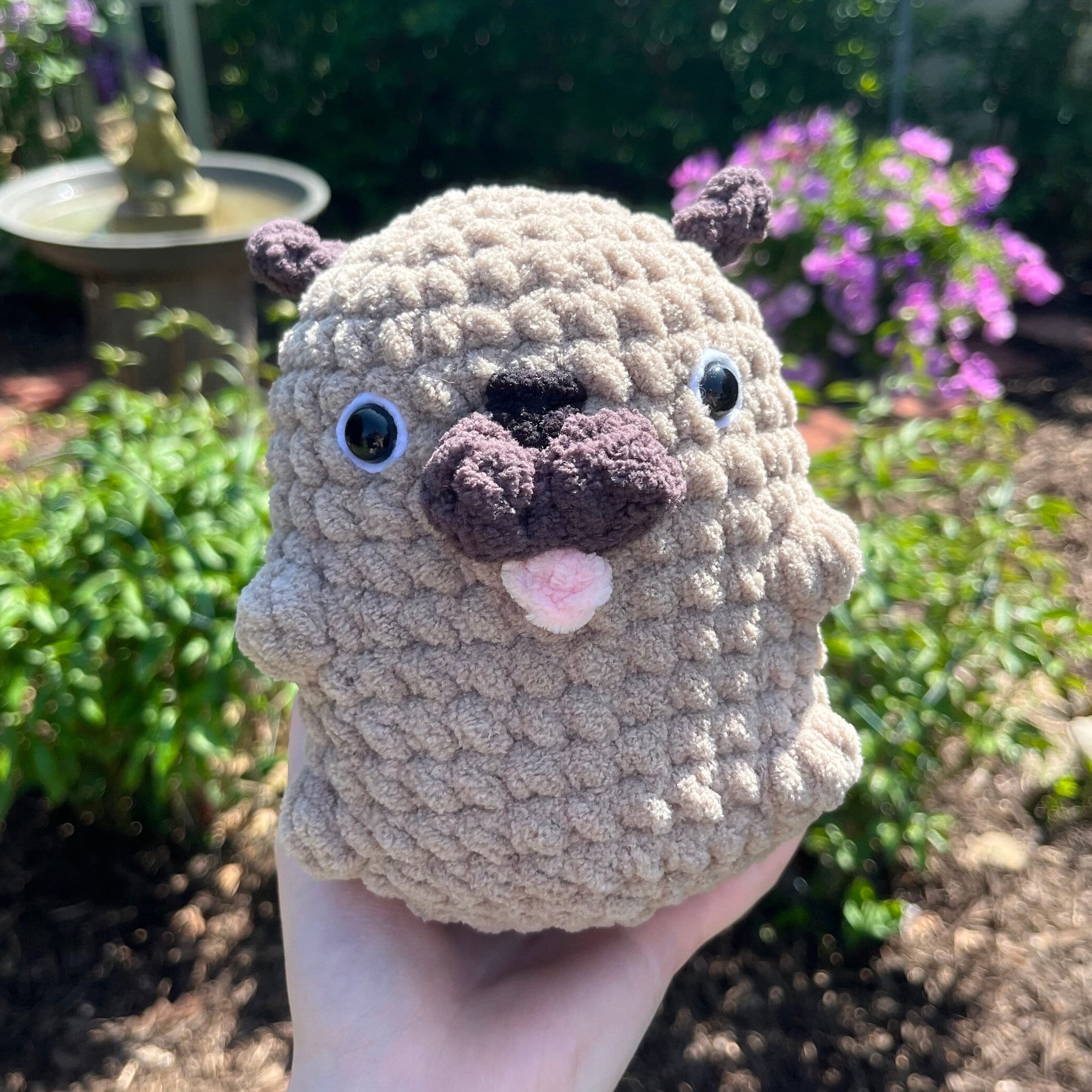 Chunky Pug Plushie Crochet Pattern | PDF Download - Etsy