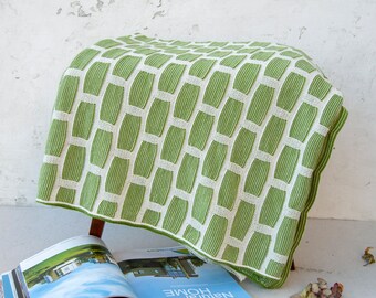 Green Throw Blanket - Etsy