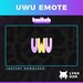 Animated Emote| Twitch Uwu Emote| Twitch and Discord Emote| E-girl ...
