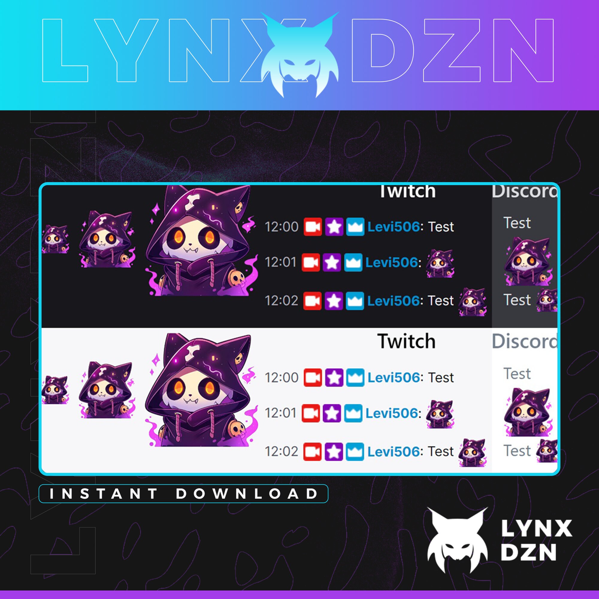Halloween Emote Pack | 6 Twitch Emotes and BONUS | Spooky Season | Cute ...