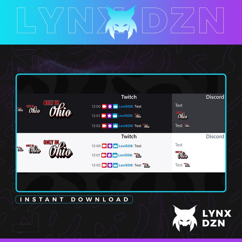 Twitch and Discord Emote | Only in Ohio Meme | Streaming Assets | OBS ...