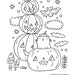 Fall/halloween Printable Coloring Page Easy / Toddler Coloring Pages ...