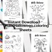 Fall/halloween Printable Coloring Page Easy / Toddler Coloring Pages ...