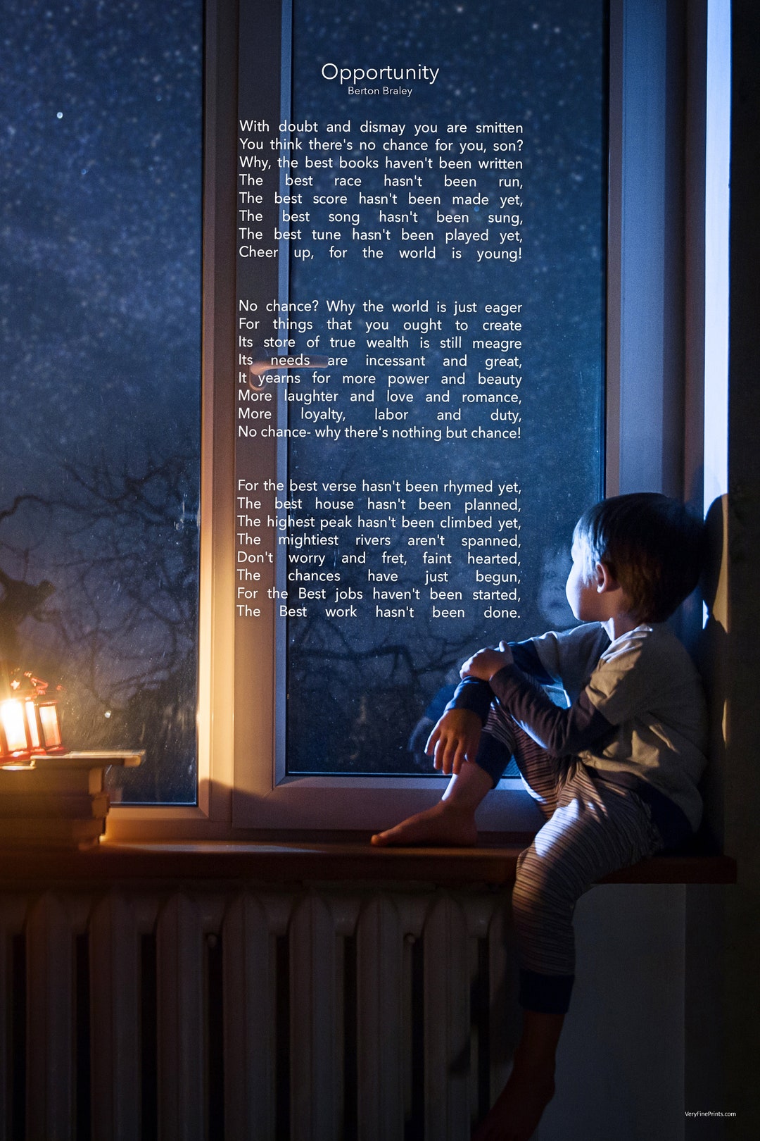 Opportunity Poem - Etsy