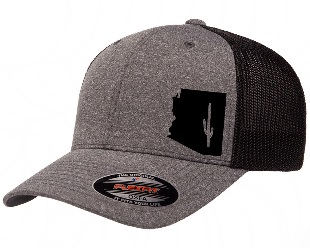 Arizona Saguaro Flexfit 6311 Mesh Back Trucker Cap - Etsy