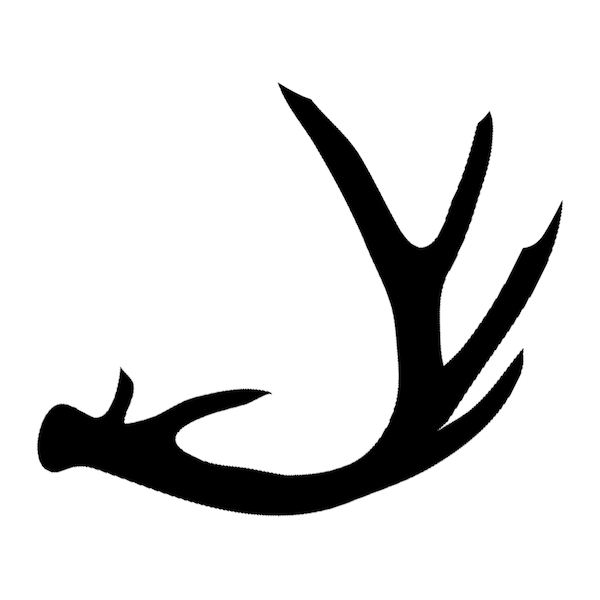 Deer Antler Decal - Etsy