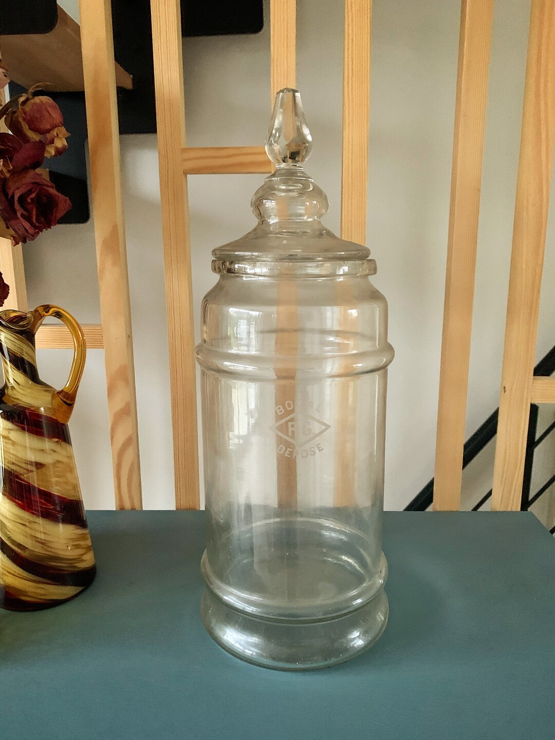 Glass Candy Box - Etsy