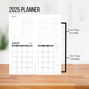 PLANNER: Composition Notebook Style 2024 Dated and Undated Available 7 ...
