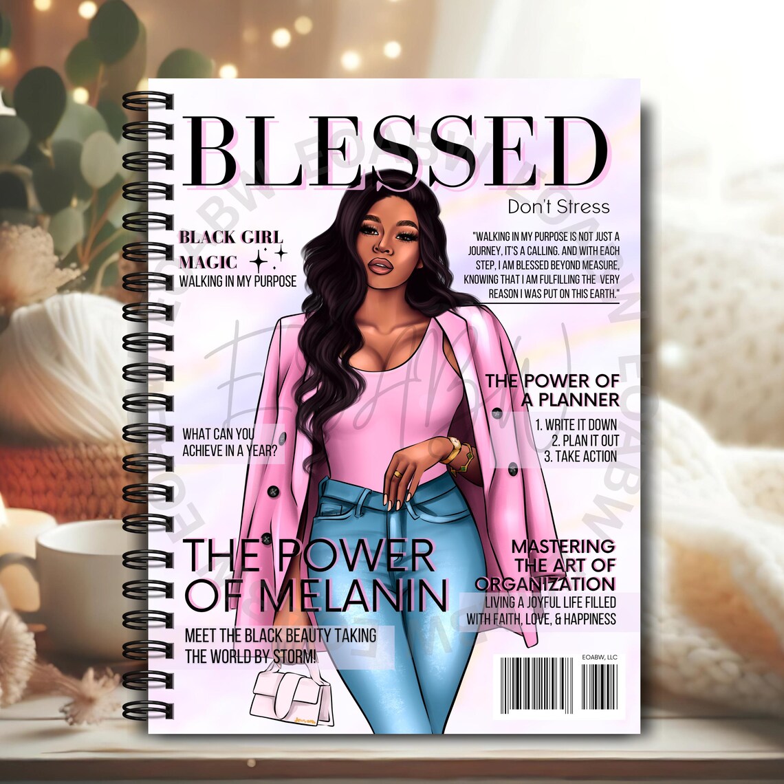 PLANNER: Blessed | 2026 Dated, Non Dated, and 18 Month Options - Etsy