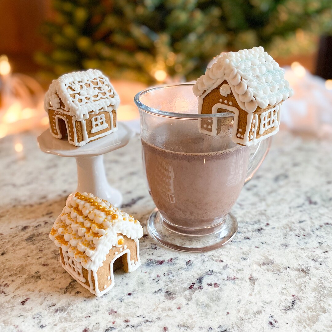 Mini Gingerbread House Cookie Cutters Set Holiday Baking Tools for ...