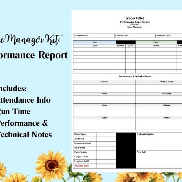 Performance Review Template - Etsy