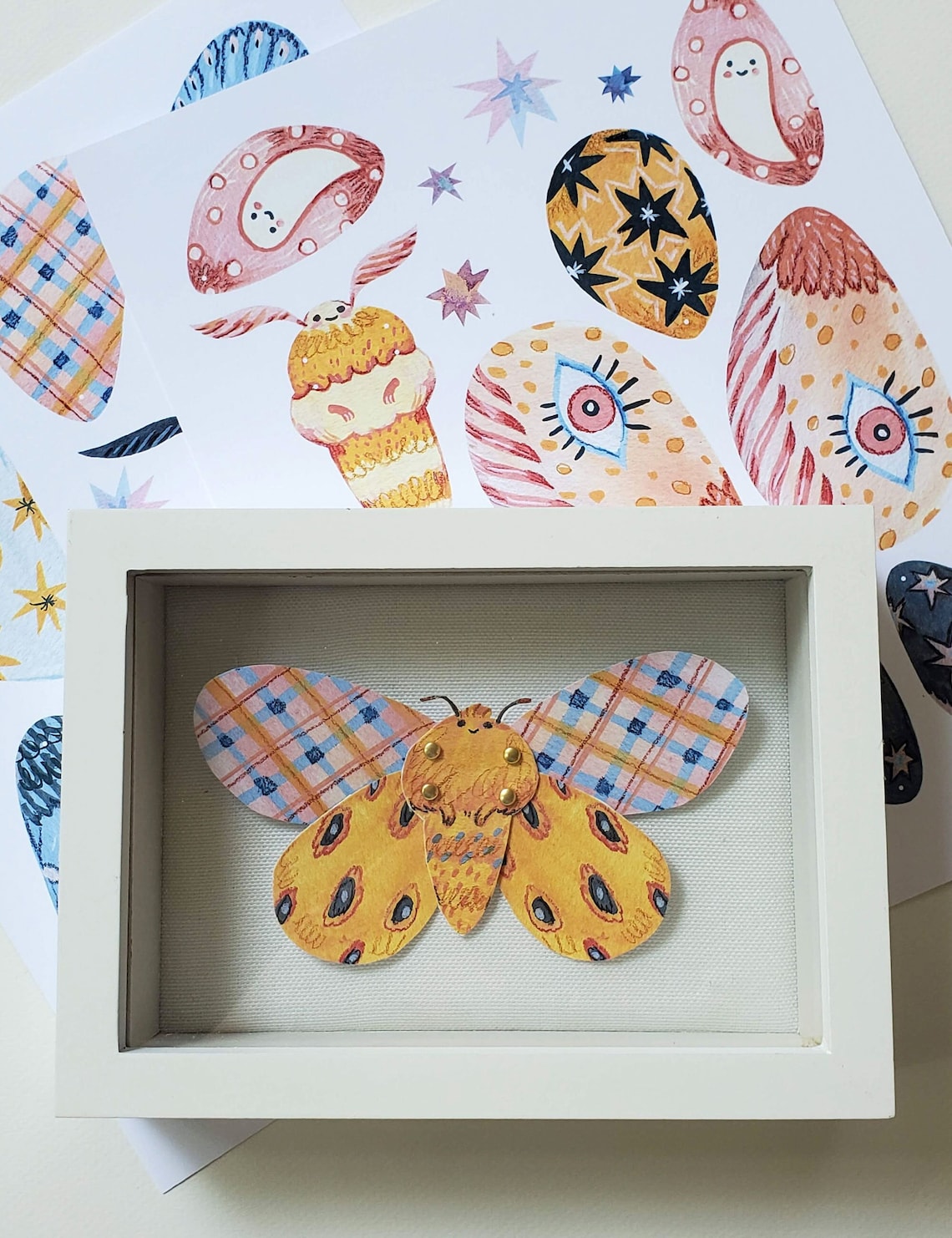 Download Printable, Kid's Craft, Moth Paper Doll, Halloween Craft ...