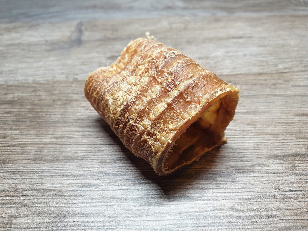 100% Natural Cut Beef Trachea Dog Treat - Dental Chew, Joint & Mobility ...