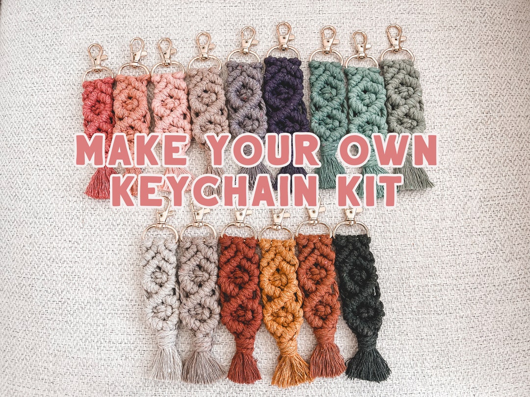 Keychain KIT for ONE 30 Keychains to Make Your Own Diamond Design ...