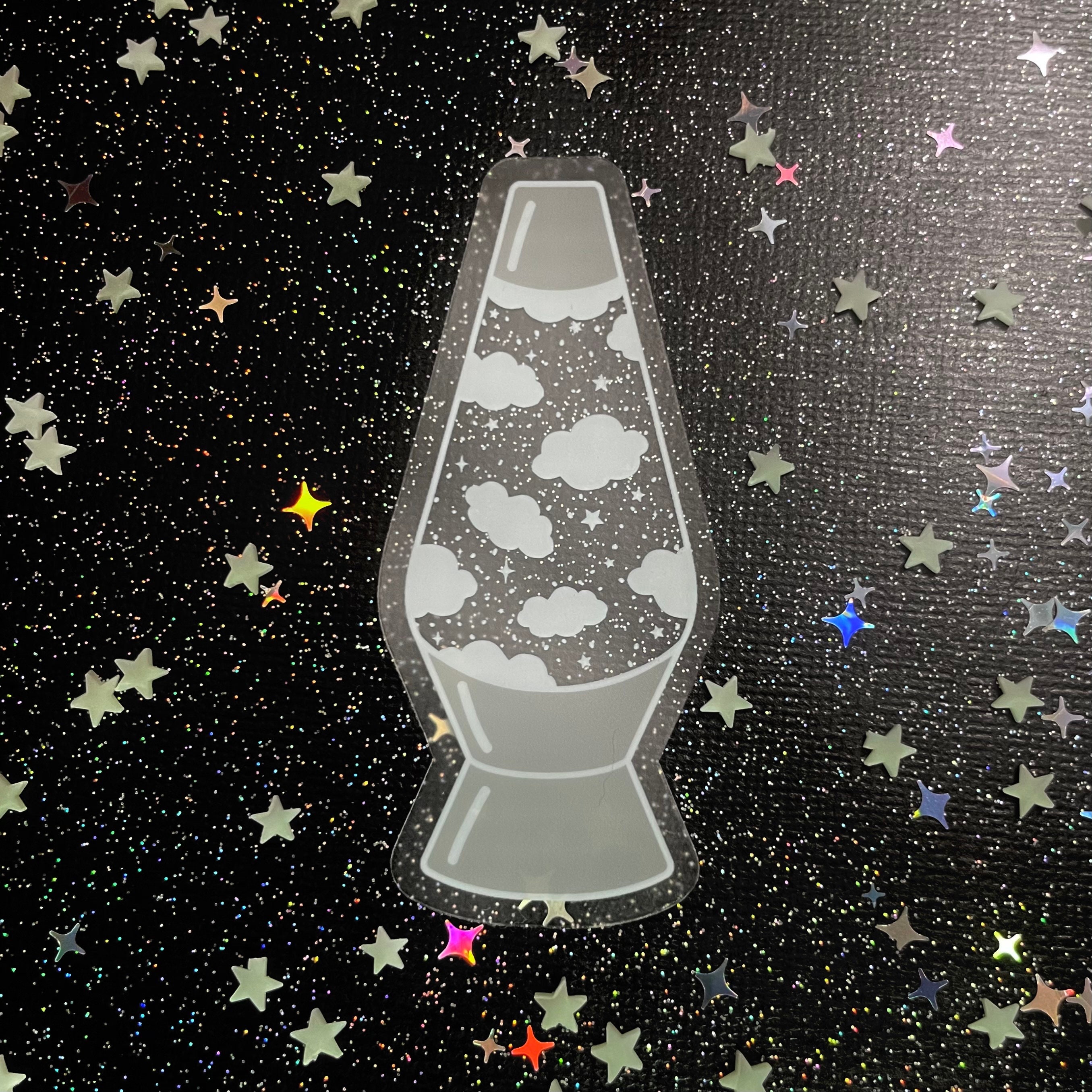 Clouds Lava Lamp Sticker Groovy Sticker Clouds Sticker Clear Sticker - Etsy