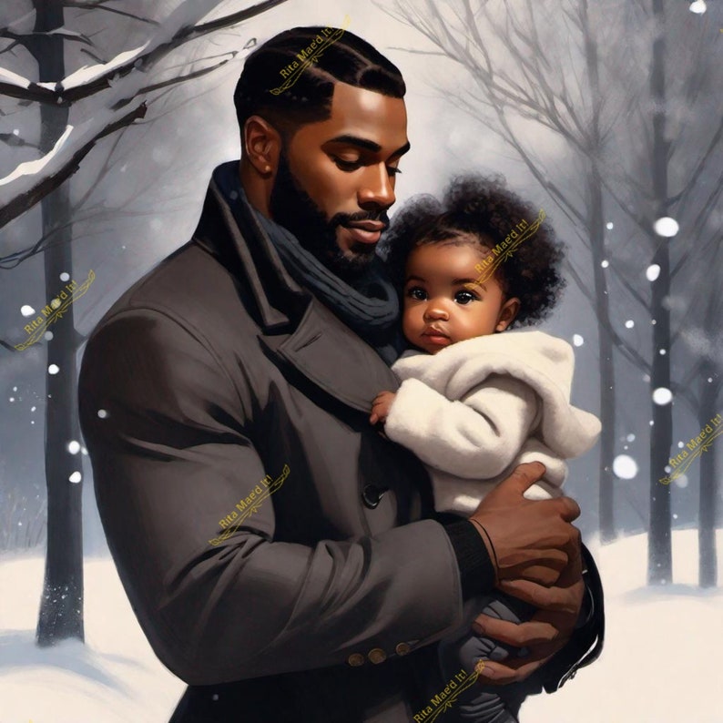 Man Holding Child PNG - Etsy