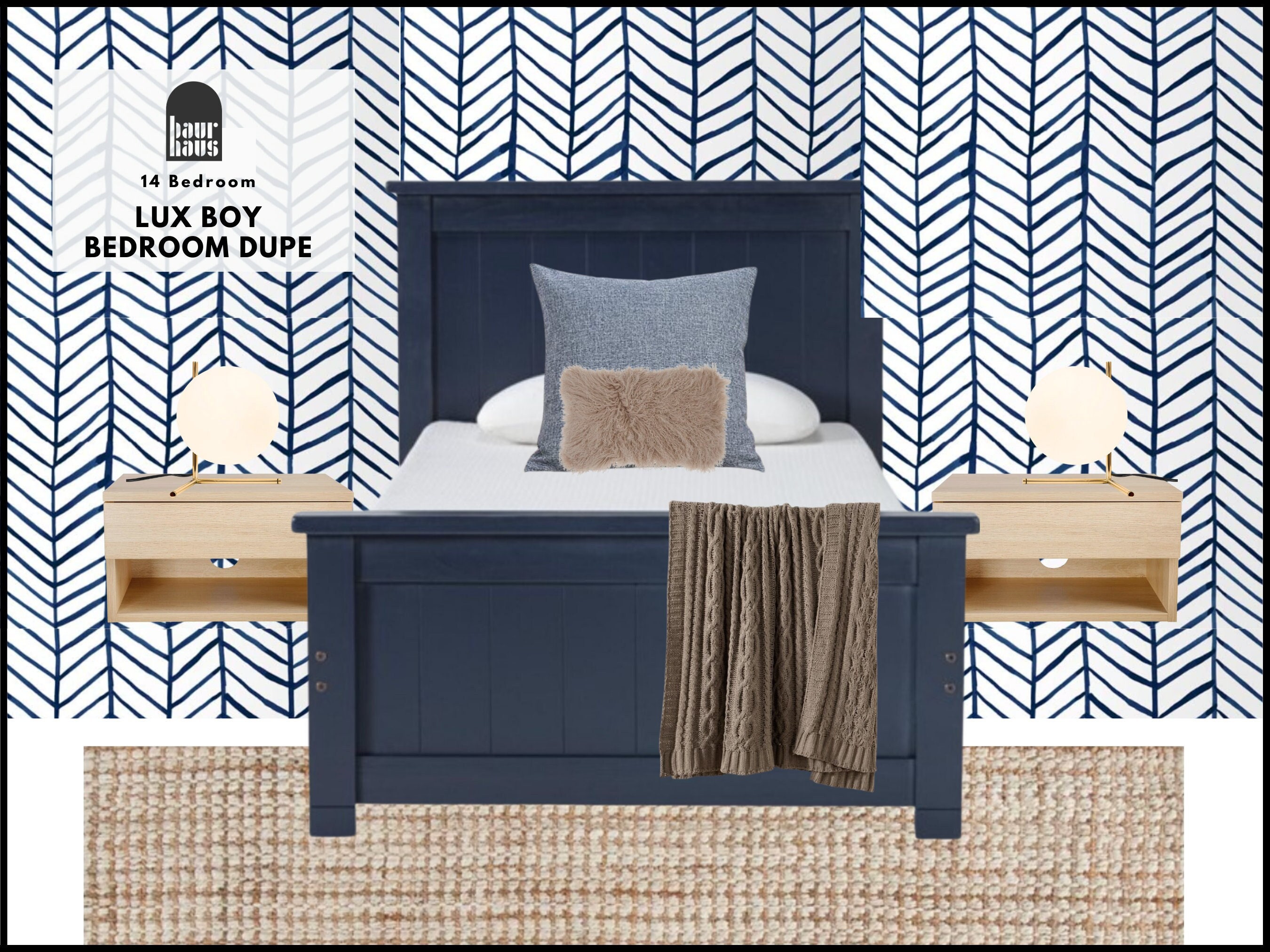 Duped Lux Boy Bedroom|boys Bedroom|room Dupe|bedroom Package|pre ...