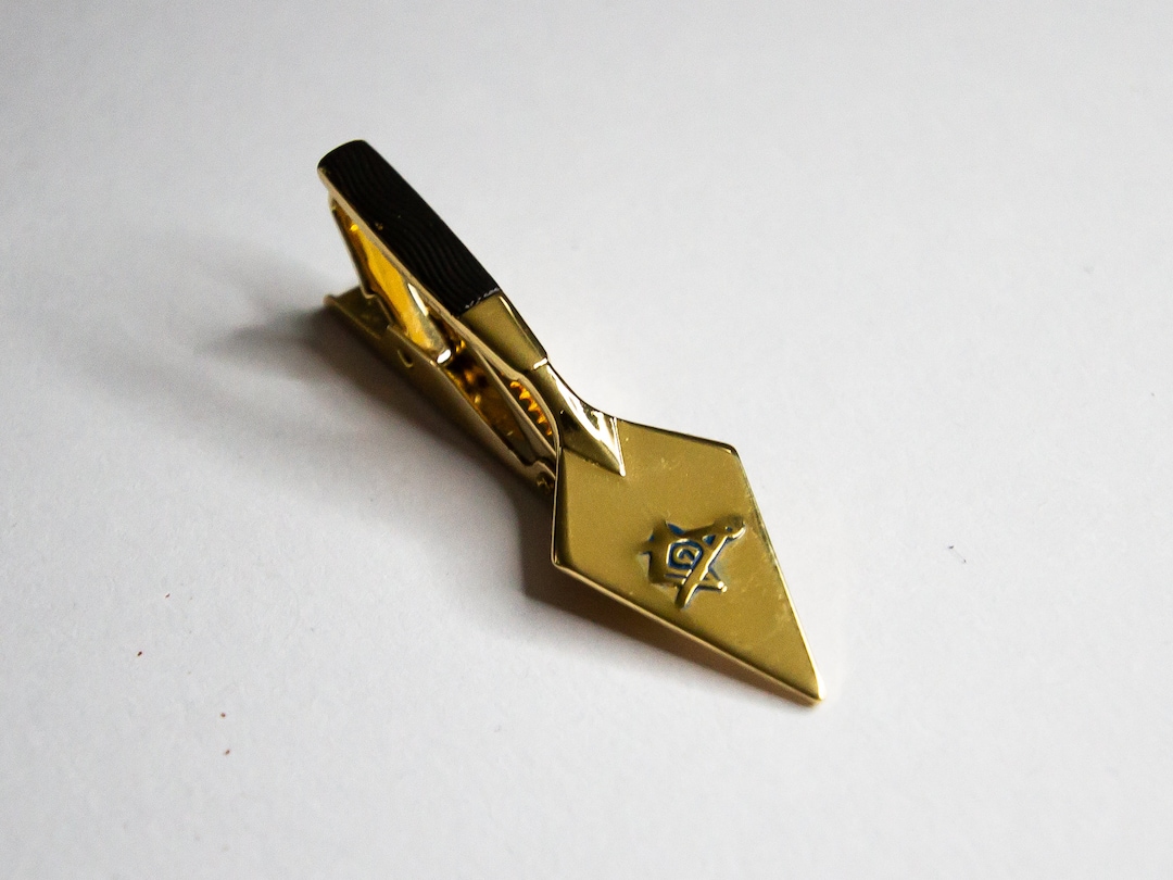 Freemason Arrow Head Stratton Vintage Tie Clip - Etsy