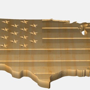 SVG & Carbide Createcarbide Create America Shaped Flag .c2d File - Etsy