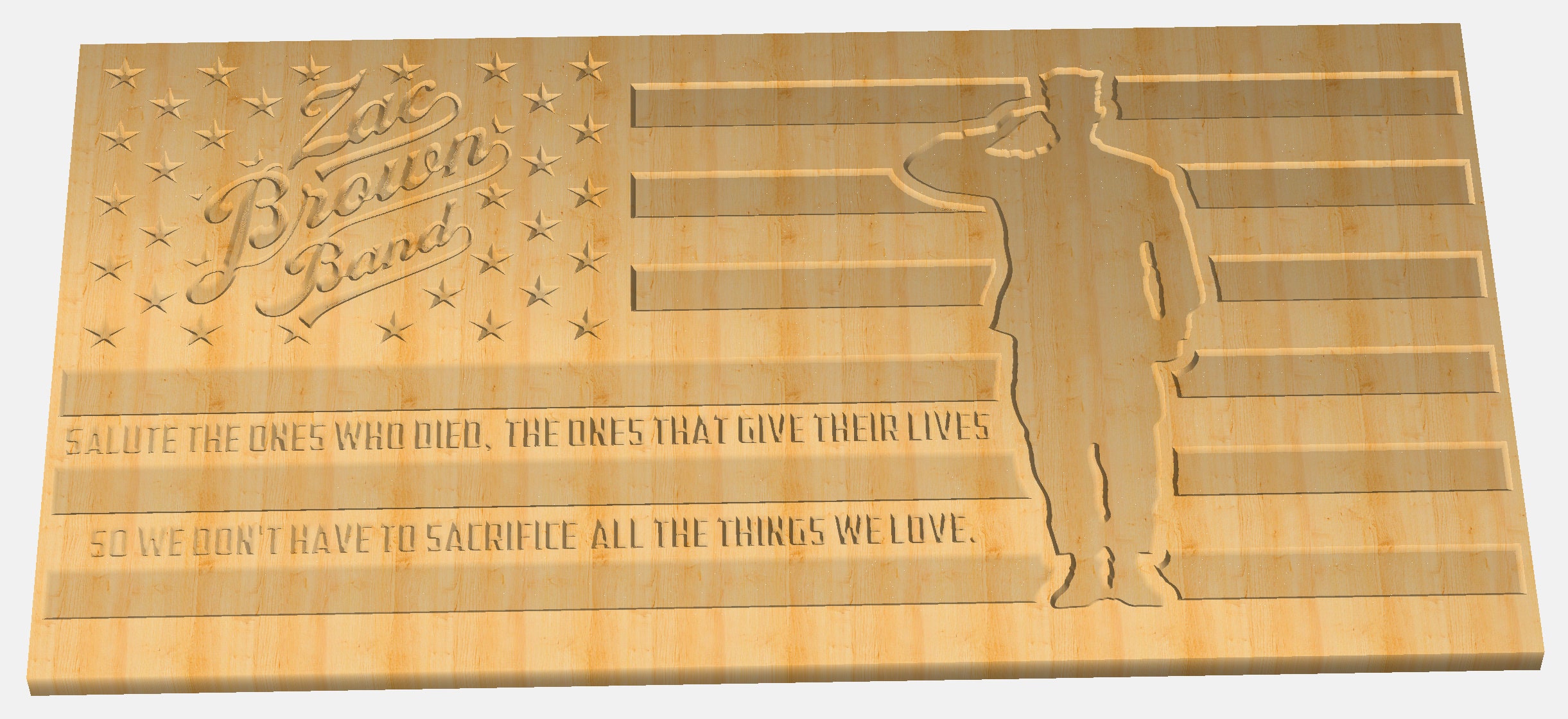 Zac B SVG & Carbide Createcarbide Create Brown Band .c2d File - Etsy