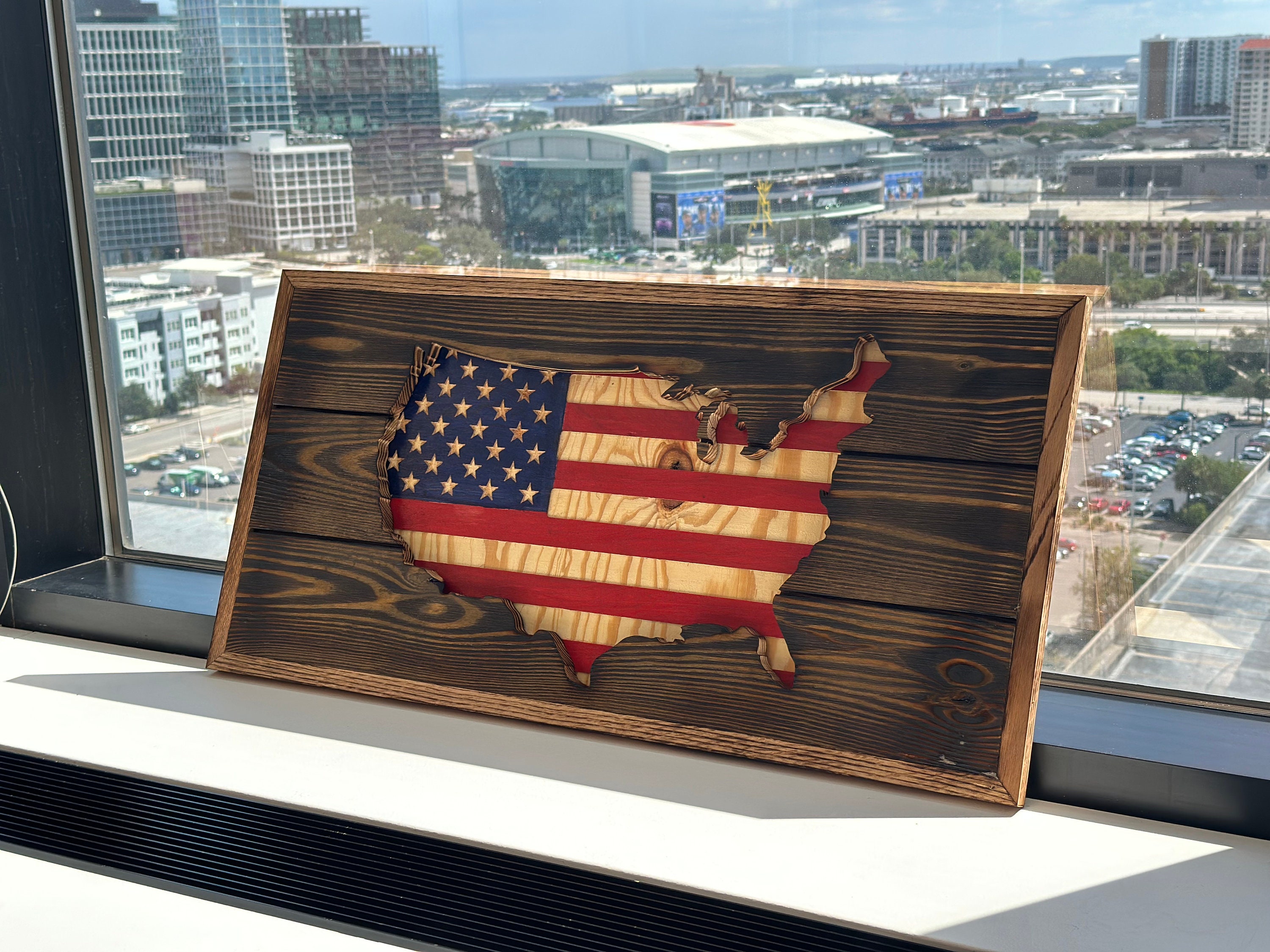 SVG & Carbide Createcarbide Create America Shaped Flag .c2d File - Etsy