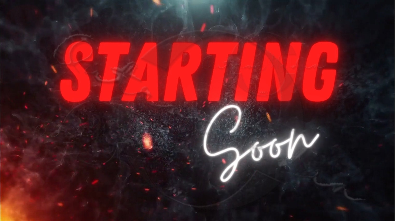 Hell Fire Overlay Scenes Package - Starting Soon, BRB, Thanks for ...