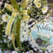 Summer Daisy Front Door, Summer Floral Front Door, Welcome Daisy Front ...